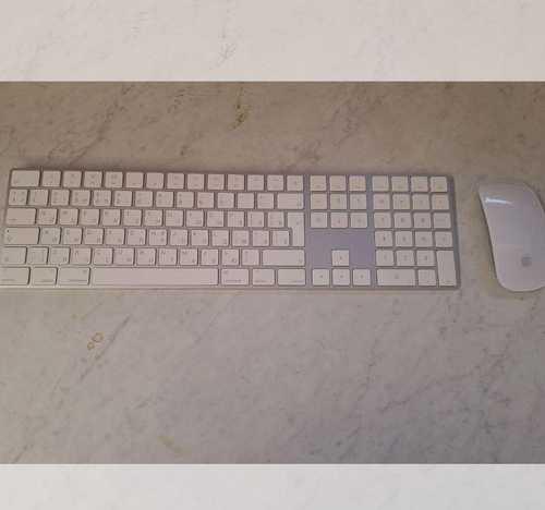 Apple Magic Keyboard 2 numpad  Apple Magic Mouse 3