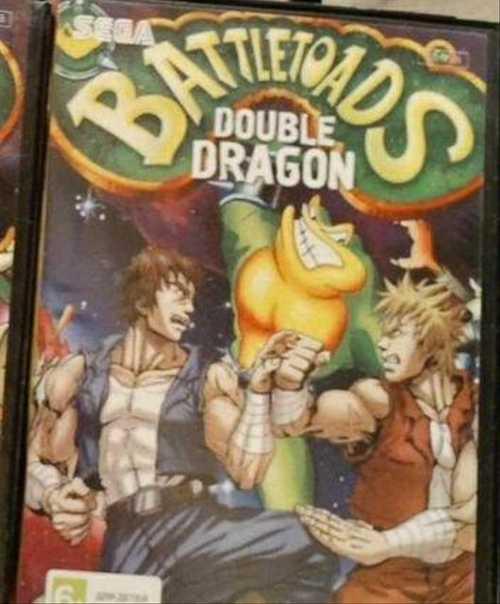 Картнидж для Sega Battltoads Double Dragon