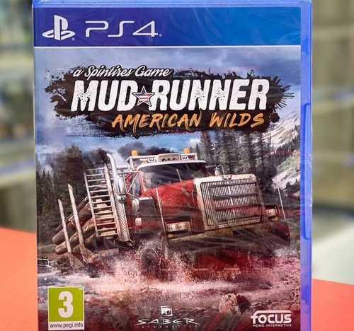 PS4 Spintires: MudRunner American Wilds cusa-13336