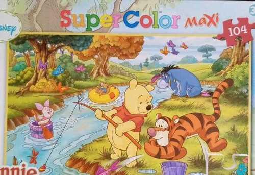 Пазлы 104 детали Clementoni Super color maxi