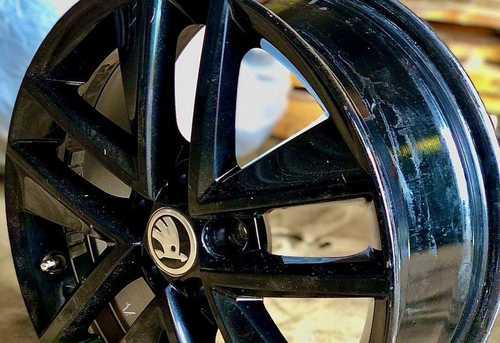 Литые диски r16 на Skoda rapid Original