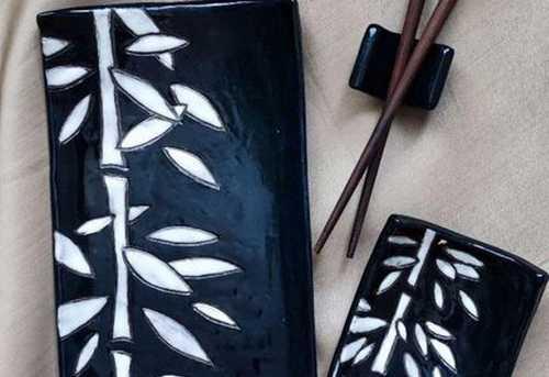 Керамический набор для суши ручной работы