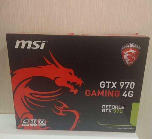 Видеокарта MSI GTX970 4Gb