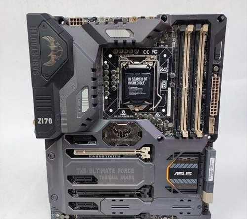 Мат.плата asus sabertooth Z170 mark 1 (нет задней