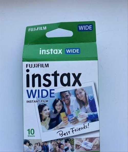 Картриджи instax wide
