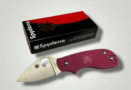 Нож Spyderco Squeak pink