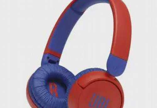 Беспроводные наушники JBL JR310BT, синий/красный