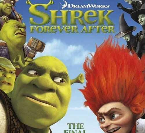 Shrek: Forever After (xbox 360, англ, бу)