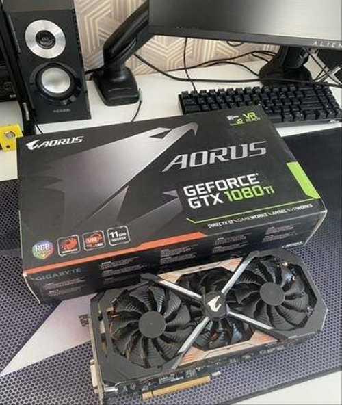 Видеокарта gtx 1080 ti 11 gb Aorus