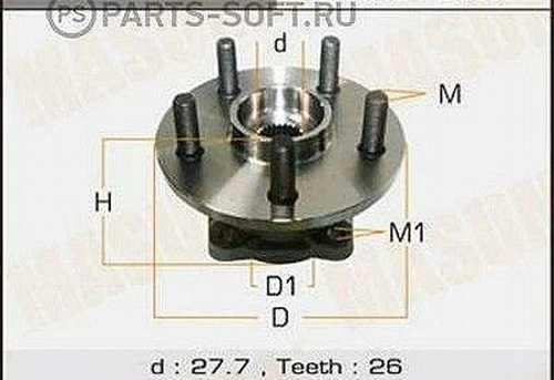 Ступичный узел Masuma MW-11504