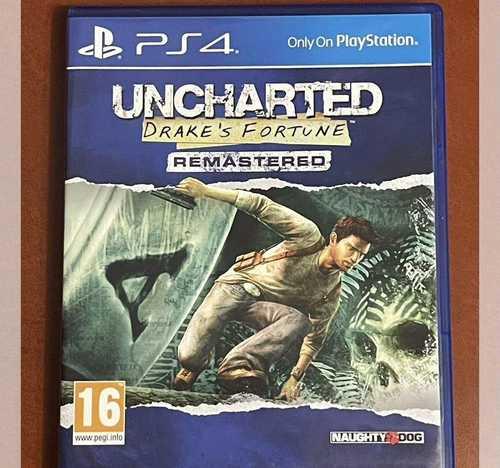 Uncharted drakes fortune remastered ps4