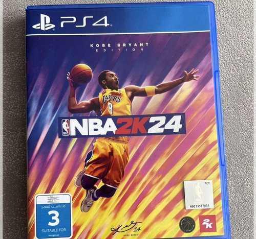 Nba 2k24 ps4 диск