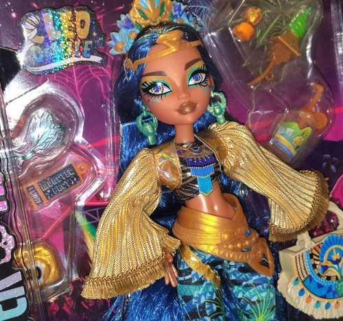 Кукла Monster high fest Cleo