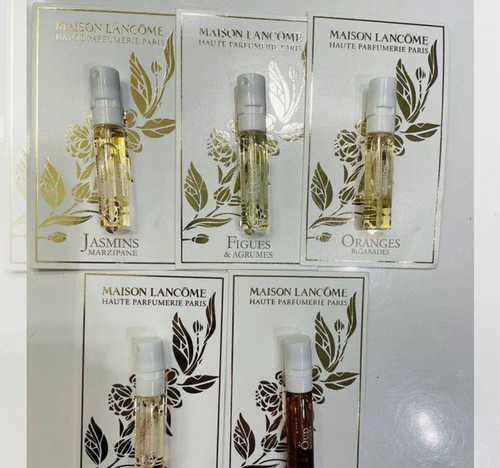 Lancome maison семплы (пробники ) ароматы