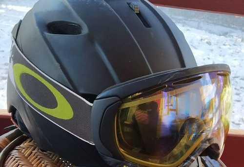 Шлем горнолыжный Head с очками oakley