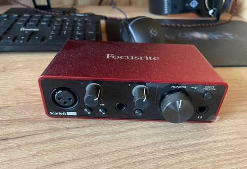 Звуковая карта focusrite scarlett solo 3rd gen