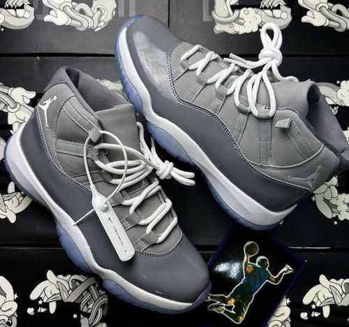 Кроссовки Nike Air Jordan 11 Retro «Cool Grey»