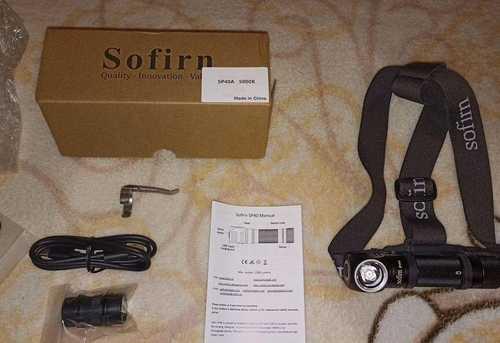 Новый налобный фонарь Sofirn SP40A + аккумулятор