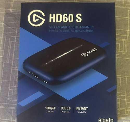 Карта захвата Elgato game capture hd60 s