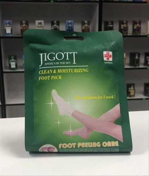Пилинг носочки Jigott clean & moisturizing foot