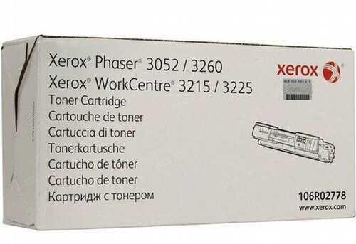 Xerox 106R02778 (картридж б/у с коробкой)