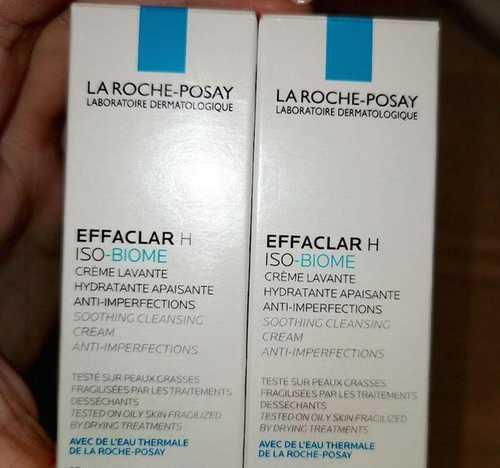 Очищающий крем-гель La roche posay effaclar h