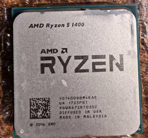 Процессор AMD ryzen 5 1400