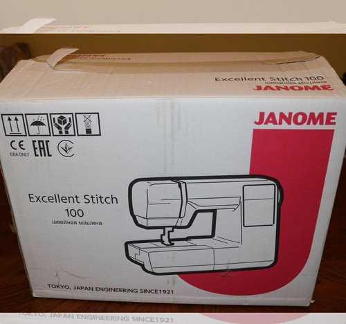 Швейная машинка janome exellent stitch 100 новая