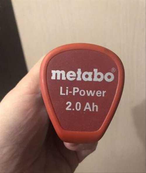 Аккумулятор для шуруповерта metabo