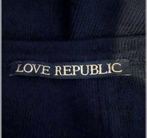 Платье чёрное Love Republic вязанное