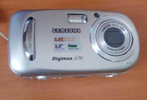 Фотоаппарат samsung Digimax A50