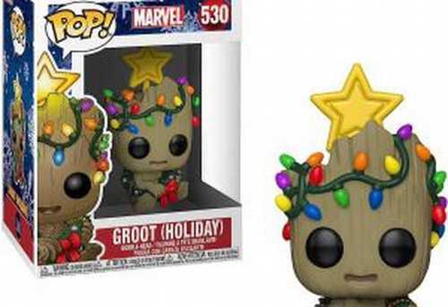 Фигурка Funko Pop Marvel: Holiday - Groot with Wre
