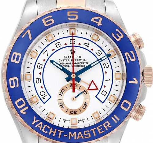 Часы Rolex Yacht-Master II 44 mm Steel and Everose Gold 116681