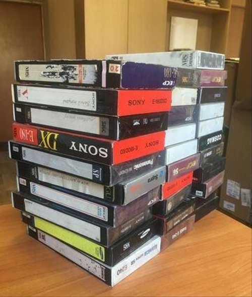 Видеокассеты / VHS / 31 штука / Одним лотом