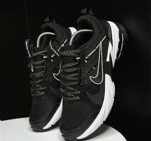 Кроссовки Nike V2K Run Runtekk black and white