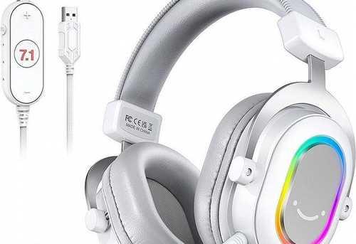 Наушники Fifine H6 Gaming Headsets с RGB подсветко