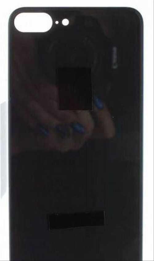 Задняя крышка для iPhone 8 Plus Черная (со скотчем