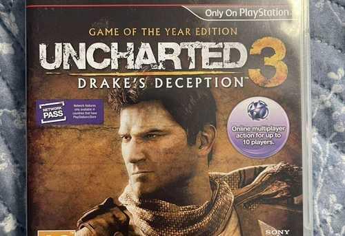 Игра для приставки PlayStation 3 Uncharted 3