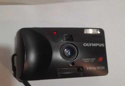 Пленочный фотоаппарат. "olympus"japan