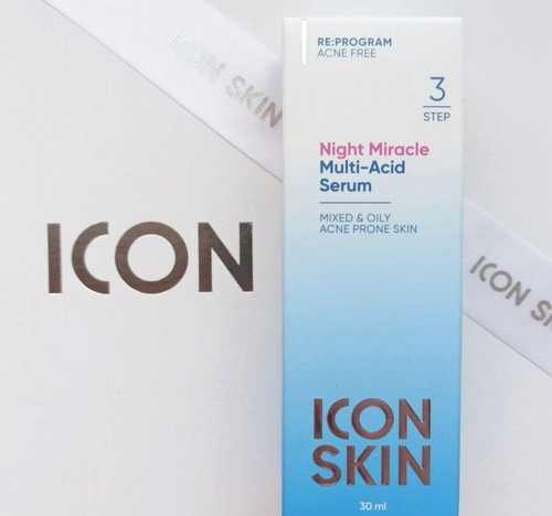 Новая сыворотка Icon Skin night miracle