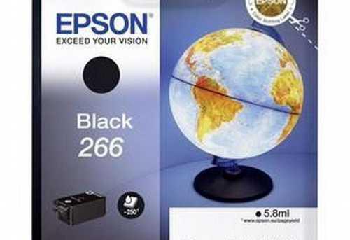 Картридж Epson C13T26614010 черный, № 266 оригинал