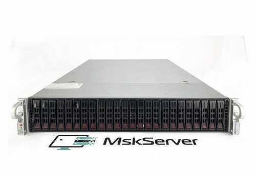 Сервер Supermicro 2028R-E1CR24N 2x E5-2637v4 16Gb