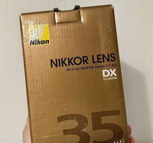 Nikon 35mm 1.8G AF-S Nikkor