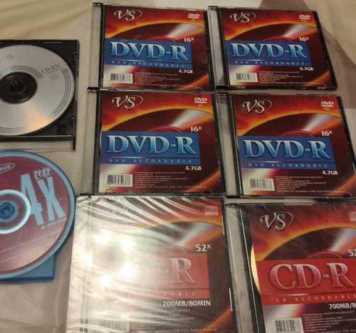 Диски cd-r, dvd-r, cd-rw, dvd-rw