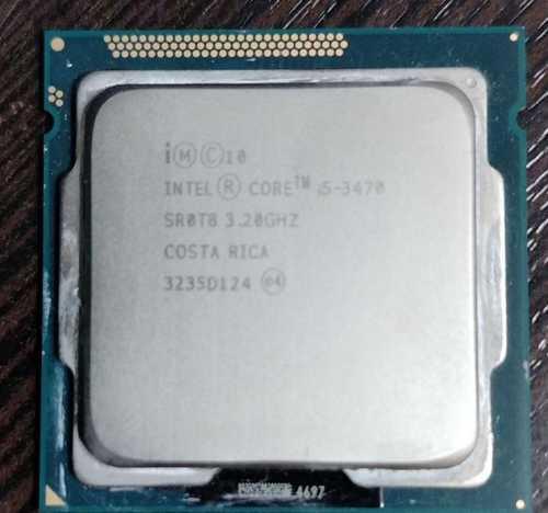 Процессор Intel core i5 3470 3.2ghz