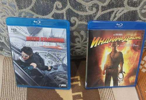 Blu ray Миссия невыполнима, Индиана Джонс