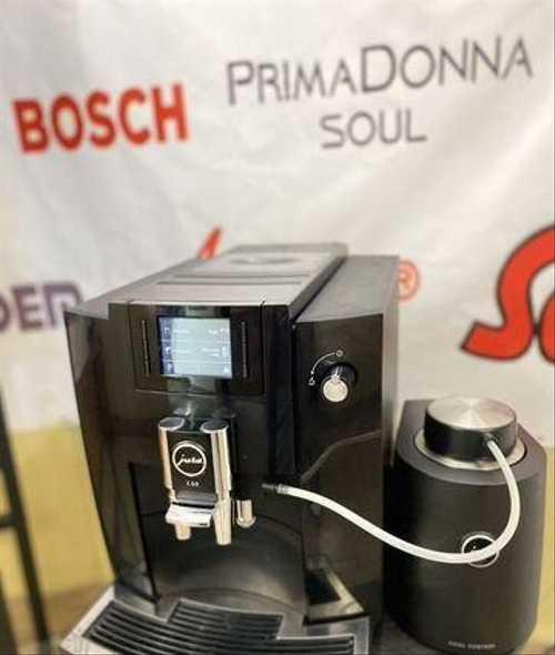 Автоматическая кофемашина Jura E6 Black Швейцария