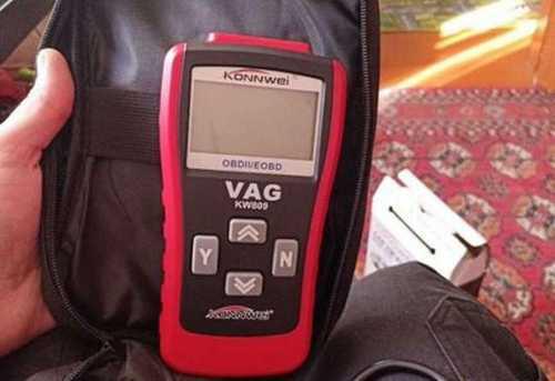 Диагностический сканер vag kw 809