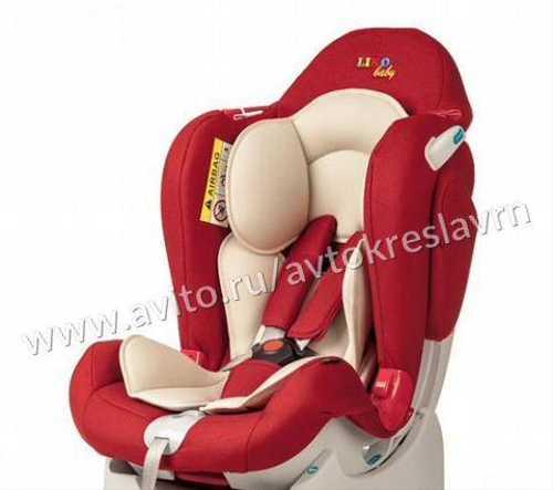 Детское автокресло Liko-Baby LB 510 красный