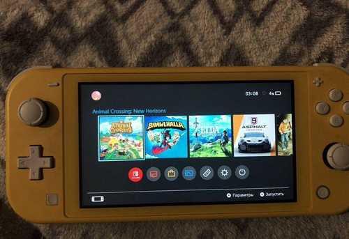 Nintendo switch lite 32 GB + игры